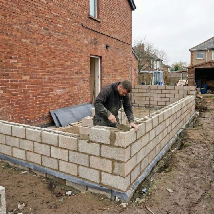215mm Hollow Dense Concrete Block 7.3N | Strong & Lightweight Masonry ...