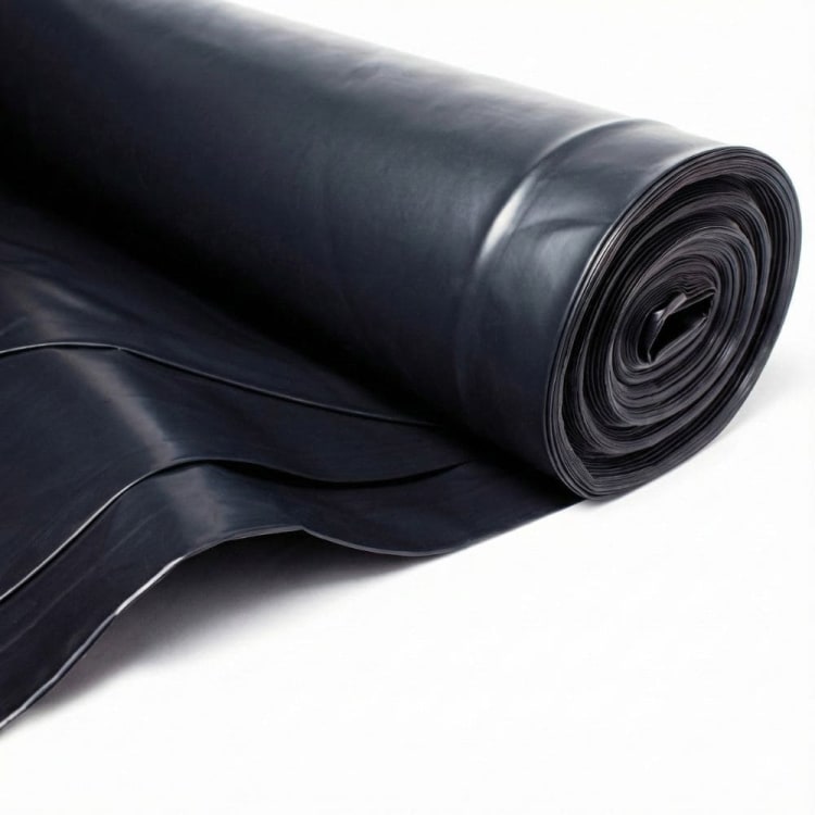 125mu Black Polythene DPM 4m x 25m – 100m² Roll – New Direct supply