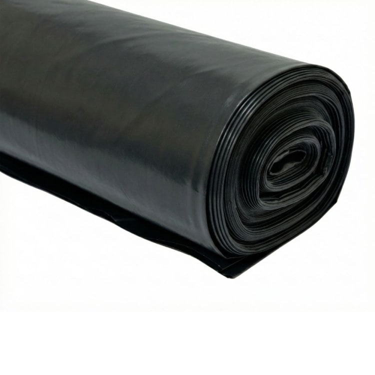 125mu Black Polythene DPM 4m x 25m – 100m² Roll – New Direct supply