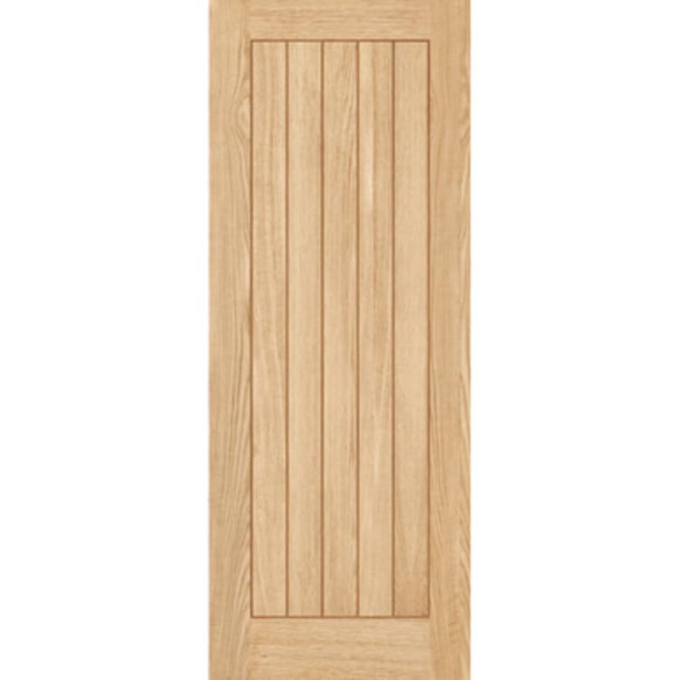 Internal Oak Vertical 5 Panel FD30 Fire Door 1981mm x 762mm x 44mm | 30 ...