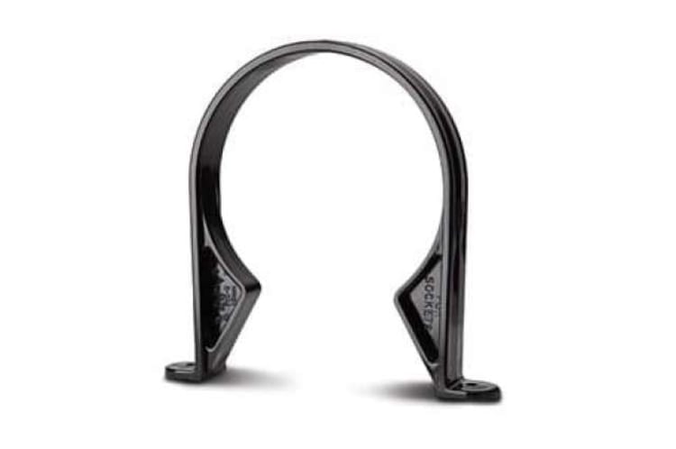 110mm Soil Socket Clip Black | PVC Pipe Fitting – New Direct supply