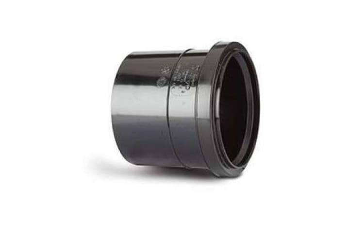 110mm Soil Single Socket Coupling Black | PVC Pipe Fitting – New Direct ...