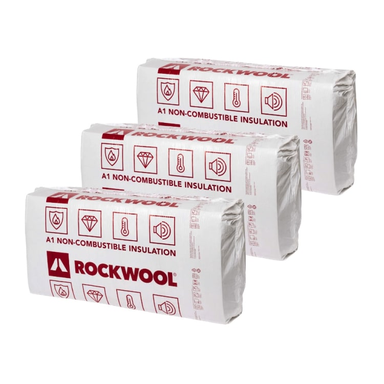 75mm Rockwool RWA45 Acoustic Slab Pallet – 86.4m² – New Direct supply